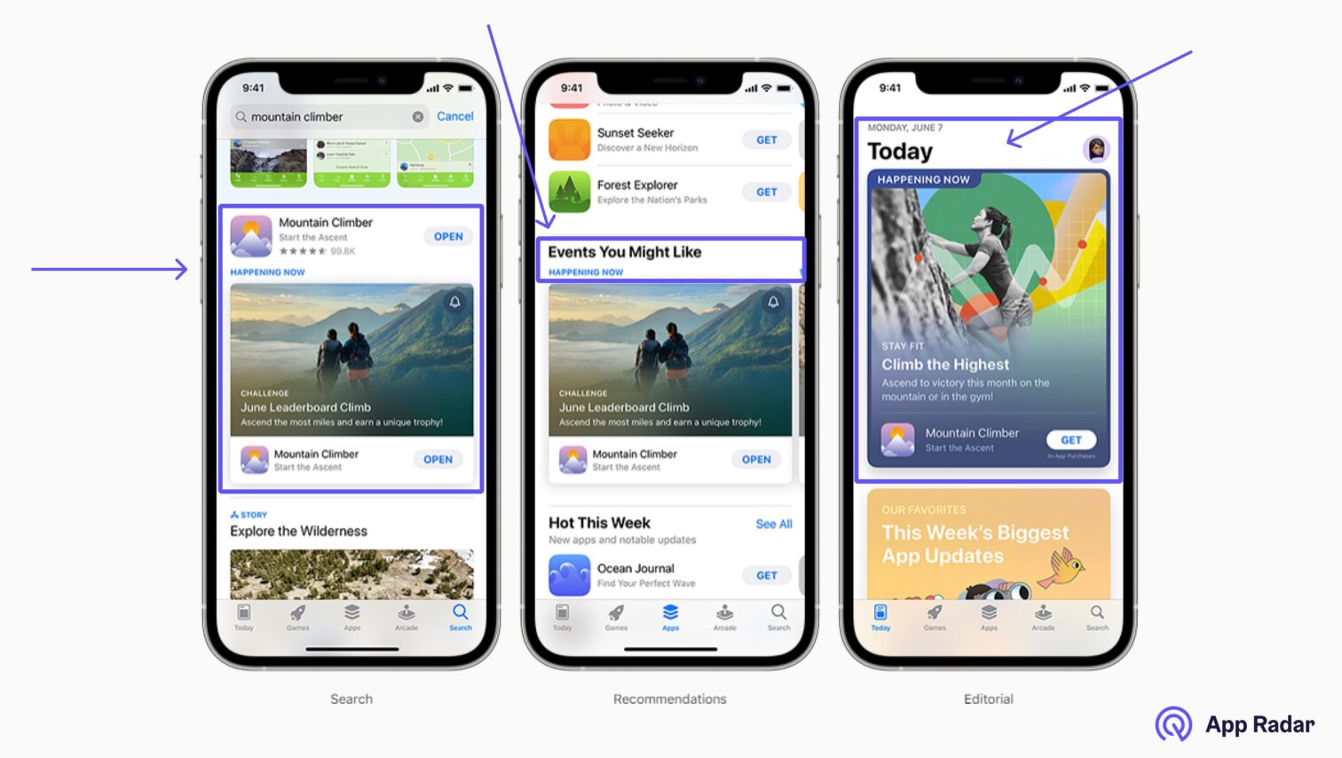 Guide to Apple In-App Events to increase organic visibility