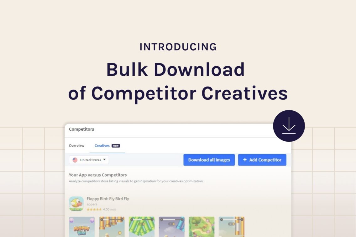 How to use competitor's creatives for your app creative strategy