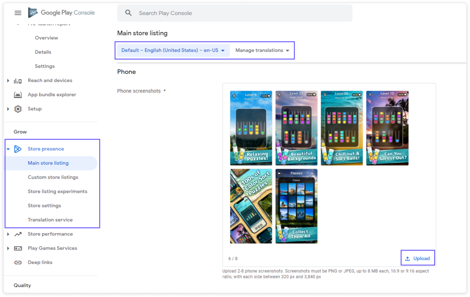 Google Play Screenshot Sizes, Requirements and Guidelines Android App ...