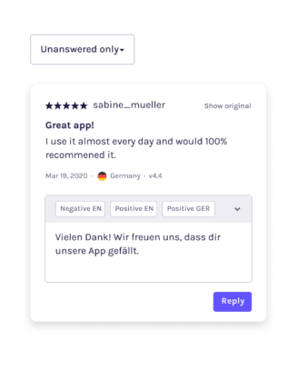 Improve and Manage App Store Ratings and Reviews with App Radar
