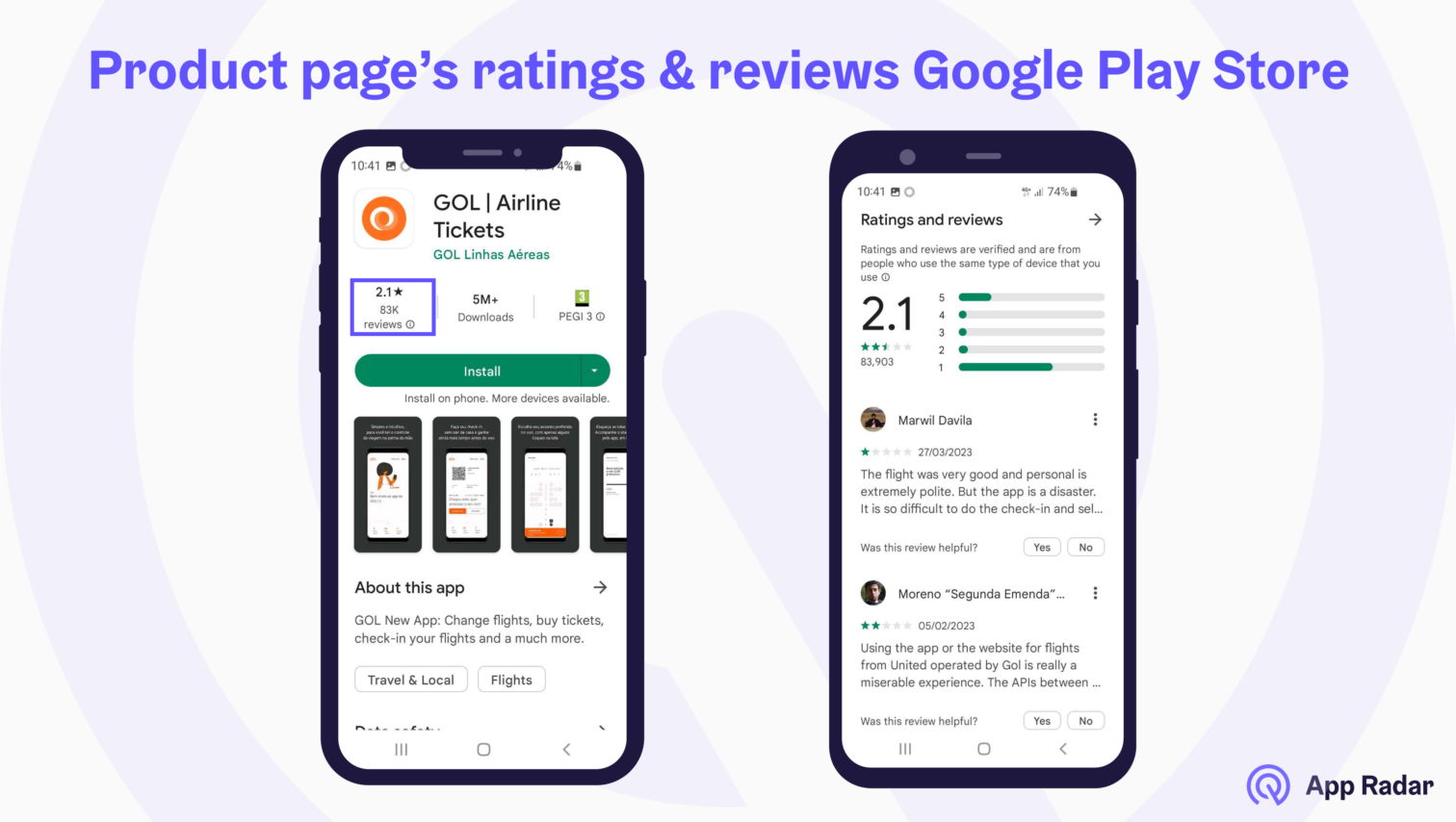 22 great ideas to improve app ratings and reviews in app stores!