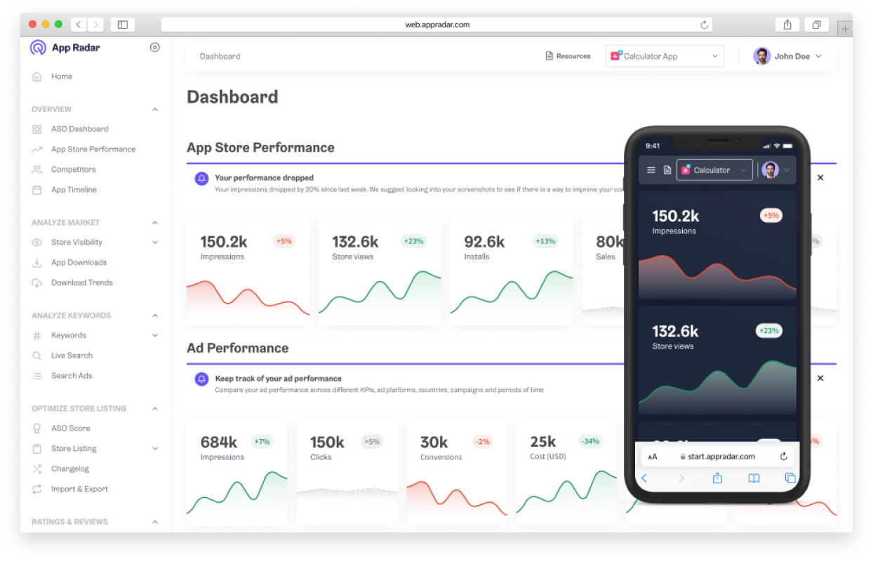 App Radar is getting a facelift