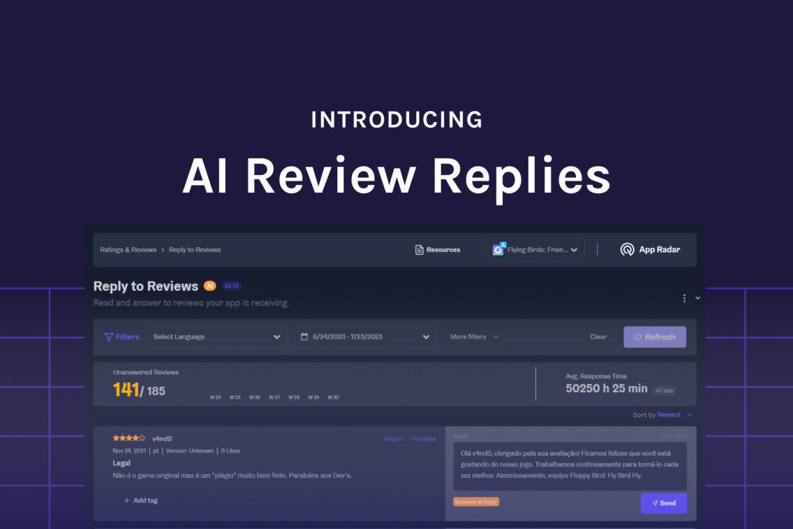 Improve Your App Ratings & Reviews with AI Review Replies