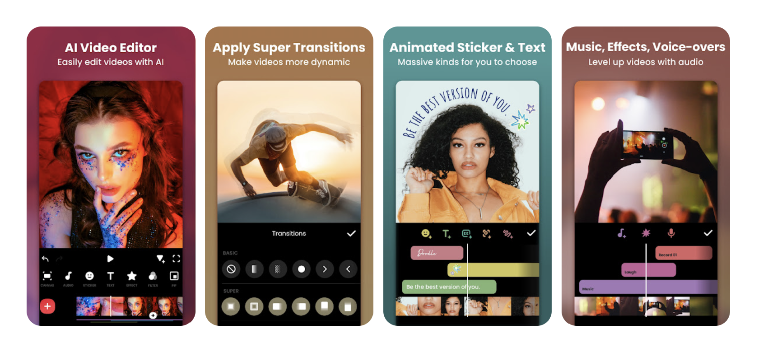 Most downloaded photography apps on Google Play - December 2024 Update